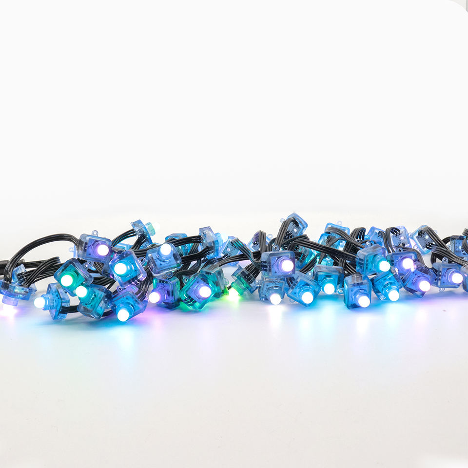 Smart RGB LED Pixel String Light IP67 Waterproof Programmable ...