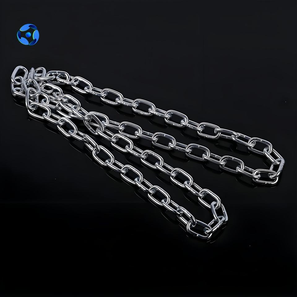 Alloy Steel Galvanized Welded Chain Heavy Duty Plain Finish Chain Link ...