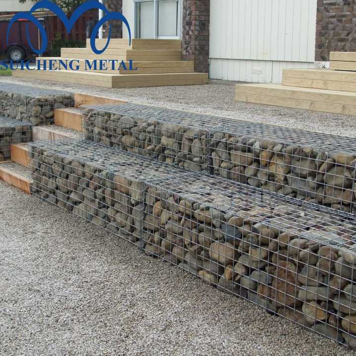 Hot Dipped Galvanized Gabion Box 2x1x1 Standard Gabion Wire Mesh Box ...