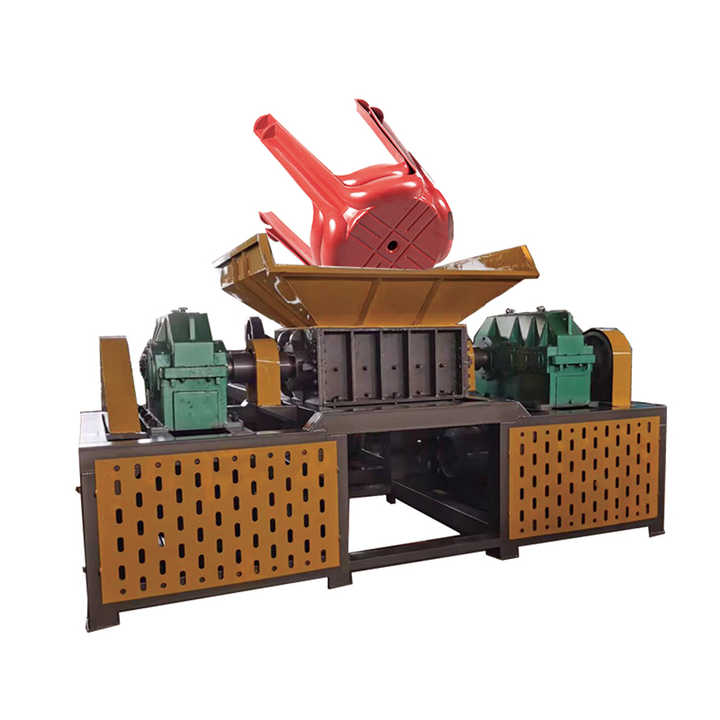 Dual Shaft Car Body Shredder with Small Tire Shredder Efficient Double ...