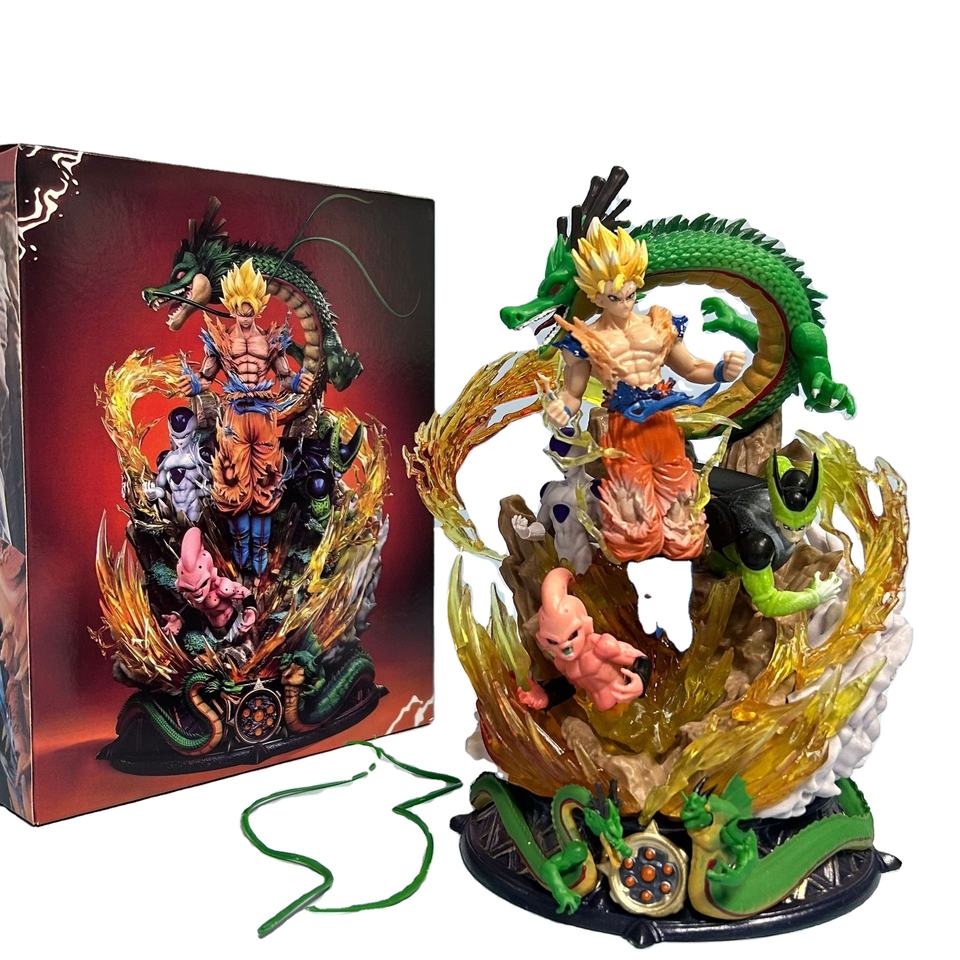 2026 New ZT 20cm High Quality Anime Figure Dragoned Ball Scene Model ...