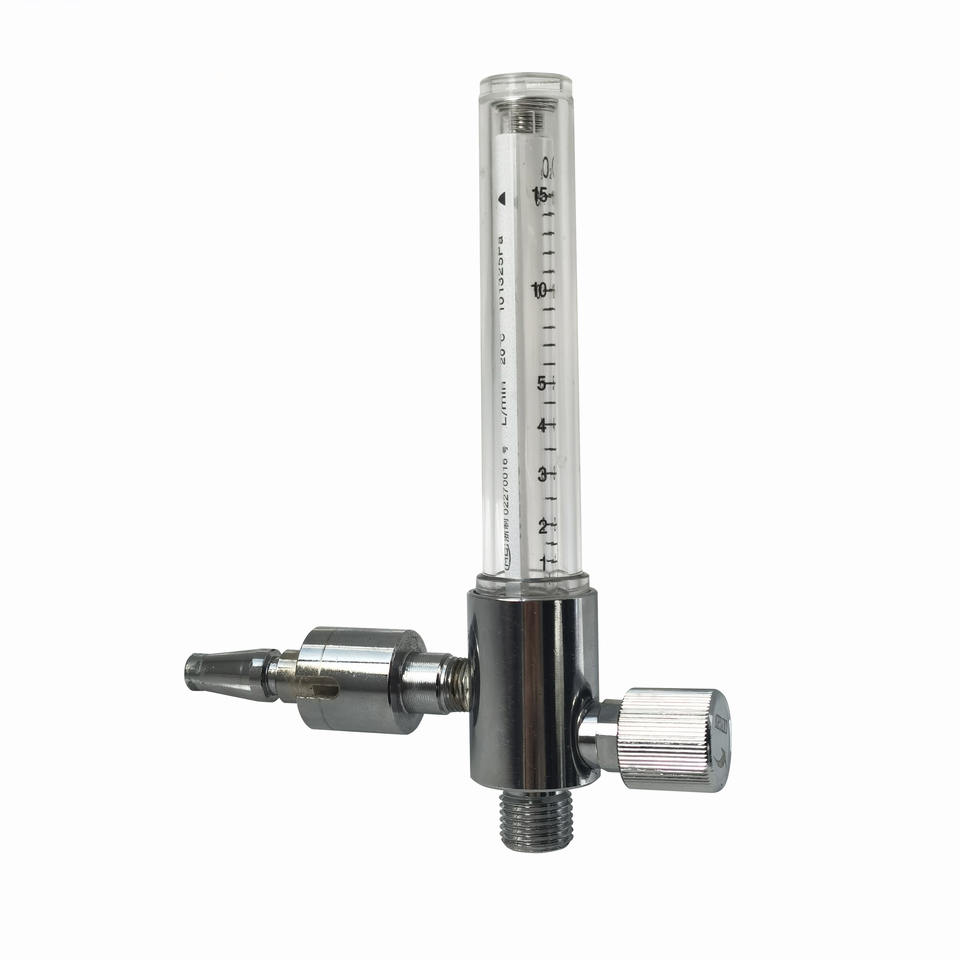 Wall Type Medical Oxygen Flowmeter with German British Connector