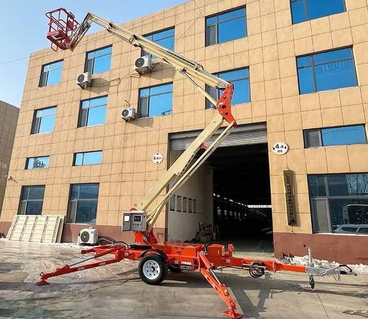 Self-Propelled Boom Lift Aerial Work Platform Telescopic/Articulated ...