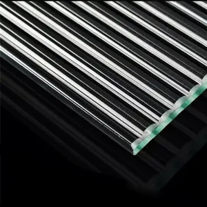 High Quality Fluted Glass Panels for Interior Decoration