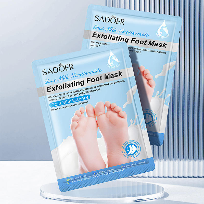 SADOER Beauty & Personal Care Foot Mask Shea Butter & Goat Milk for ...