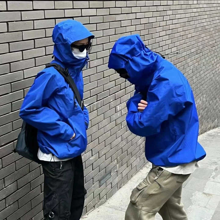 Unisex Outdoor 3L Windbreaker Hoodies High Performance Spring Autumn ...