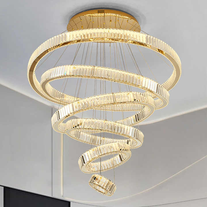 2024 Modern Luxury K9 Crystal LED Chandelier Lighting
