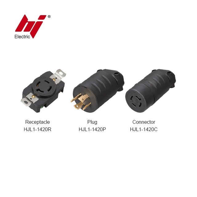 Wholesale Wiring 3 Phase Plug IP67 Waterproof, L1420p Locking Plug ...