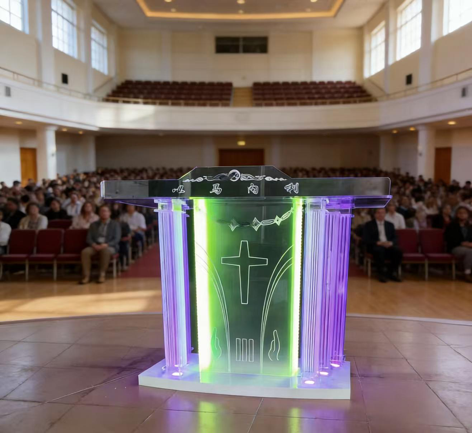 Customized Modern Acrylic Podiums for Hotel & Living Room Use ...