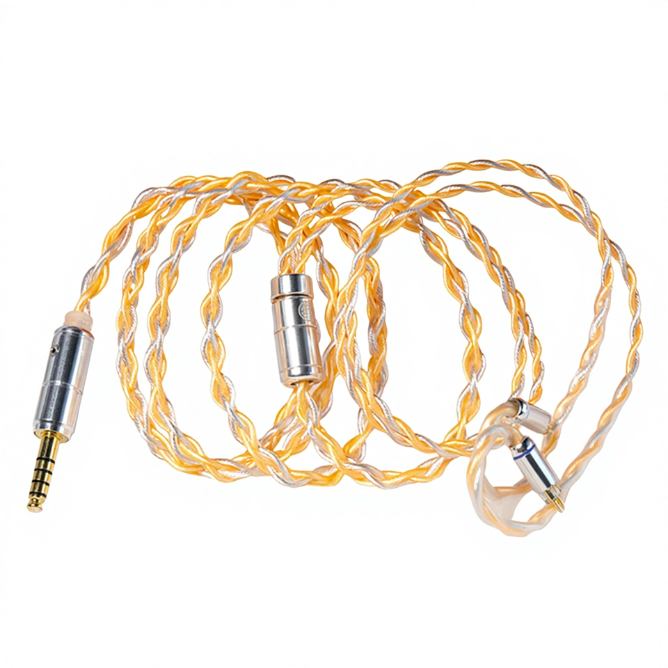 Hakugei 3.5mm Modular Plug Headphone & Speaker Audio Cable with Coaxial ...