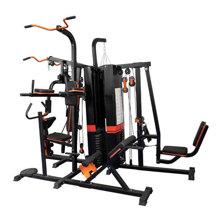Six Person Station Comprehensive Trainer Strength Instrument ...
