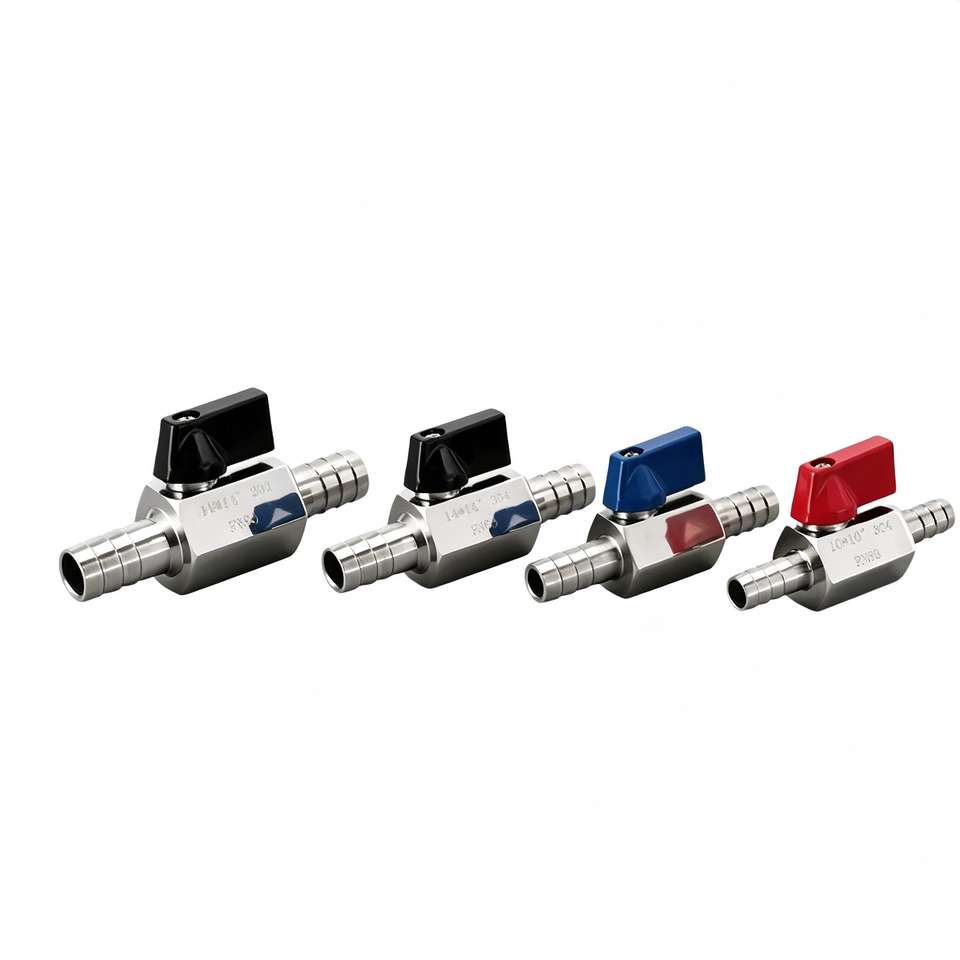 304 Stainless Steel Floating Ball Valve Food Grade High Pressure Liquid ...
