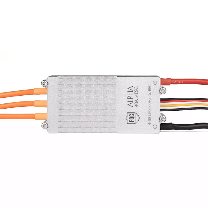 T-MOTOR ALPHA 40A ESC 4-6S 500Hz No BEC Electronic Speed Controller for ...
