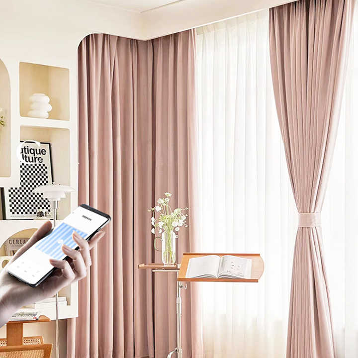 Z-Wave Automatic Motorized DIY Electric Remote Control Curtains Smart ...