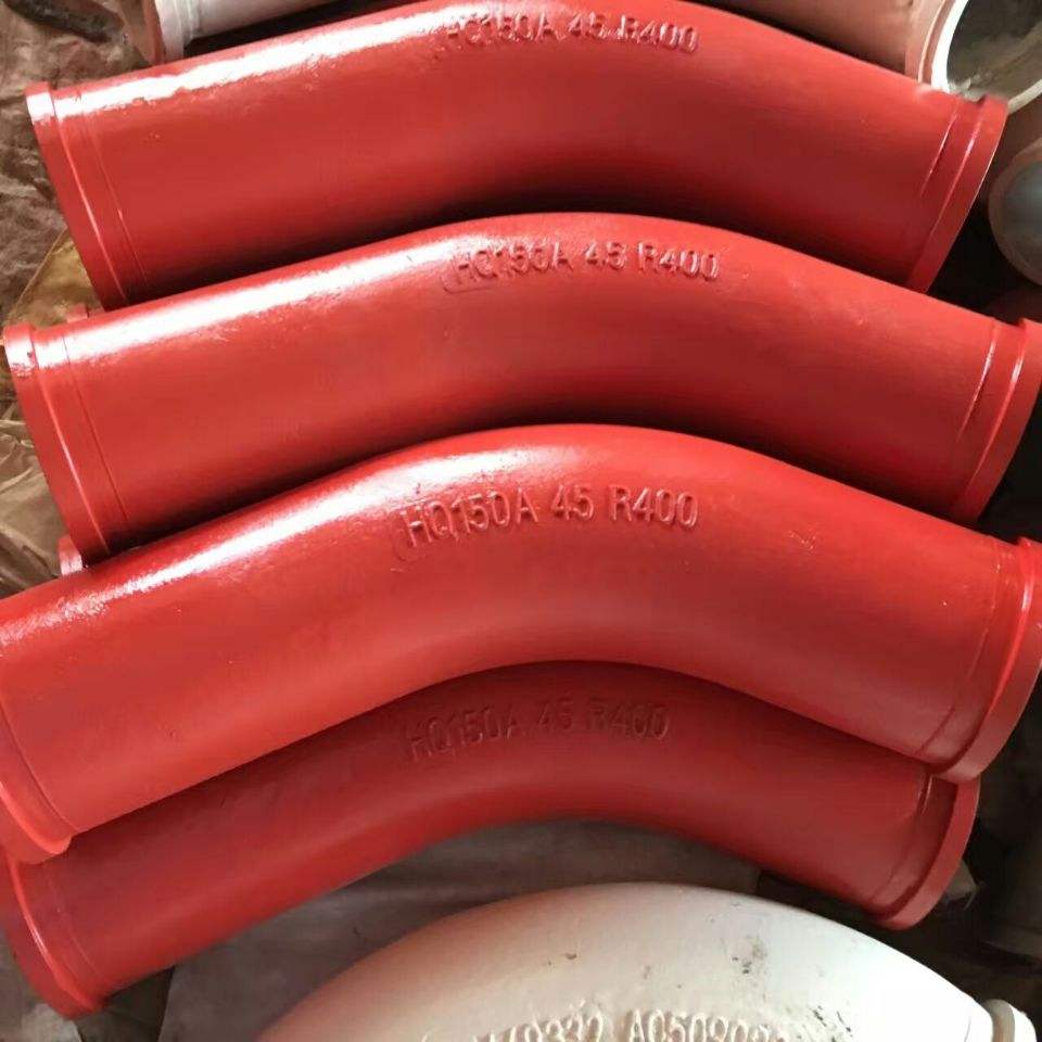 Zoomlion Concrete Pump Elbow, Concrete Placing Boom Elbow DN125*R275 ...