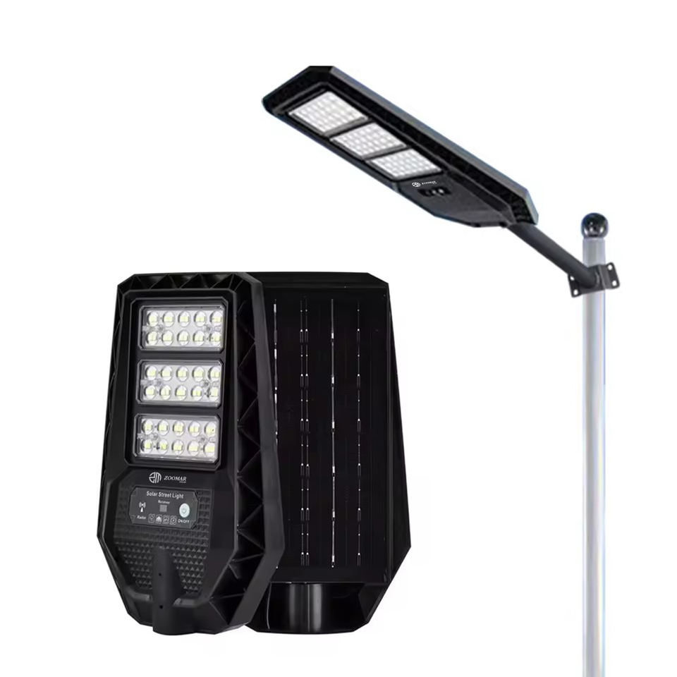 50W Solar Street Light Without Rod with Optical Control Remote Control ...