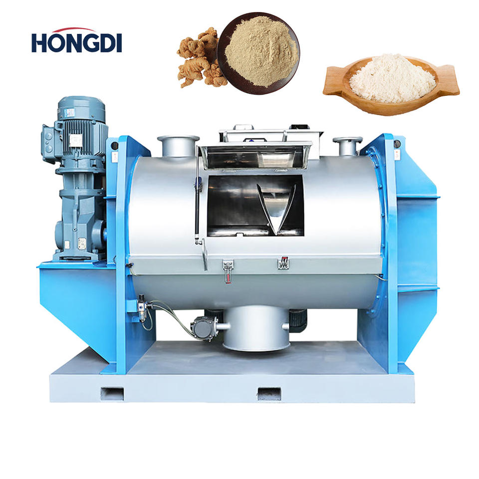 Plough-Type Mixer Powder Disperser for Breaking Agglomerates and ...