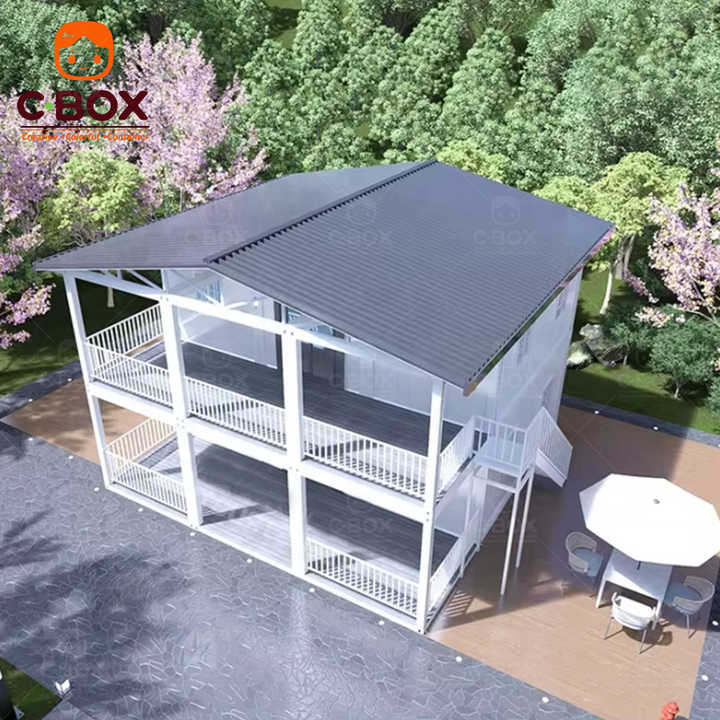 Cbox 2-Story Capsule House - Modular, Detachable Design