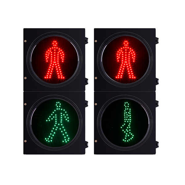 200mm 2 Aspect Led Pedestrian Traffic Signal Light Head| Alibaba.com