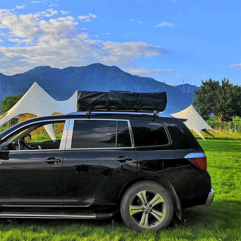 4 Person Soft Shell Aluminum High Roof Top Tent Quick Automatic Opening ...