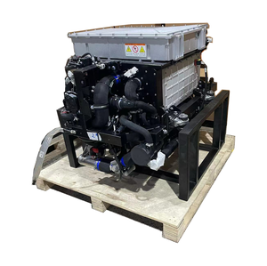 80kW 110kW 200kW liquid cooling hydrogen fuel cell generator system ...