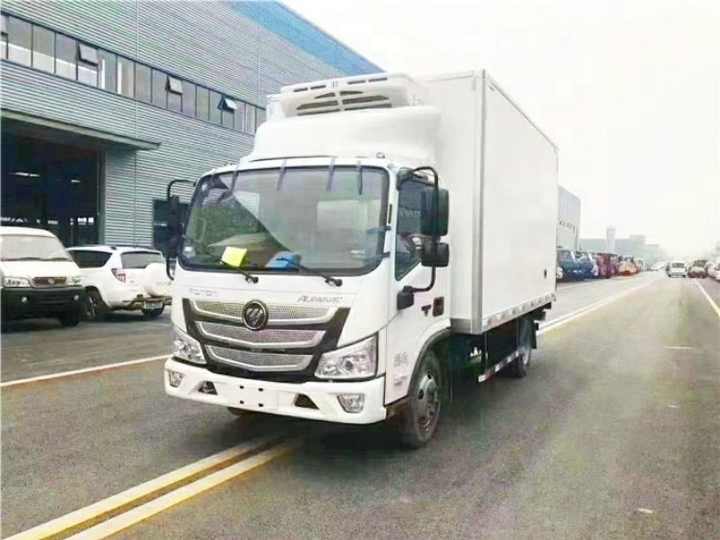 4.2m Cargo Compartment Refrigerated Van for Long Distance ...
