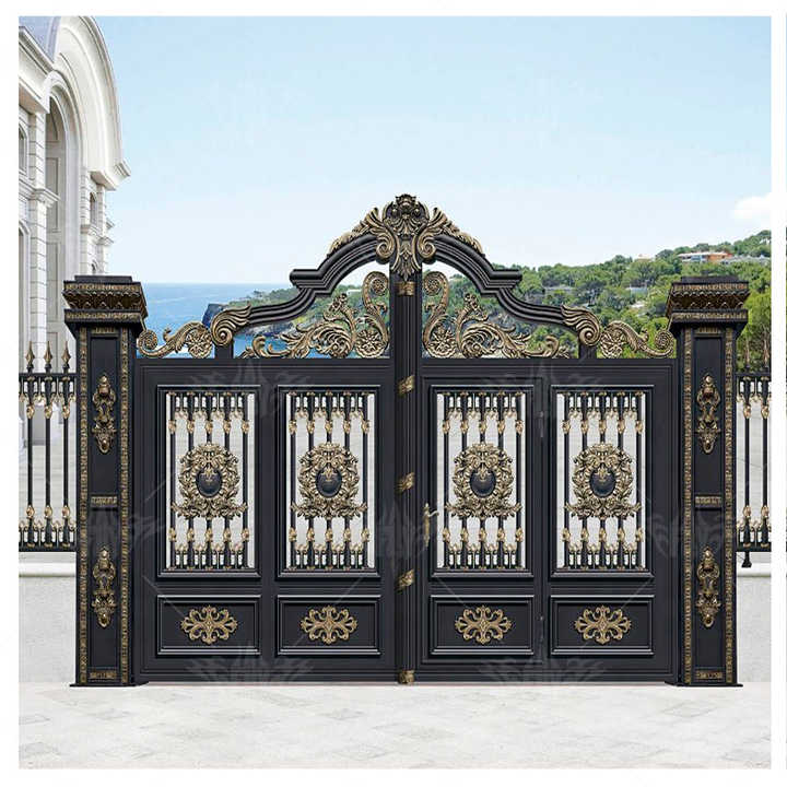 Customized Paint Colors for Villa House Main Gate