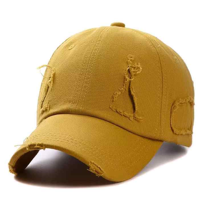 6 Panel Cotton Baseball Cap Sport Cap Baseball Hats Original Flat ...