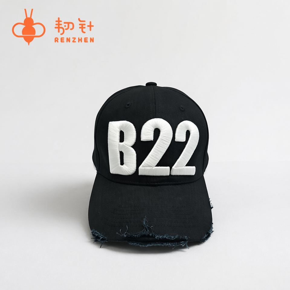 Custom Striped 6-Panel Baseball Caps with Premium Embroidery ...