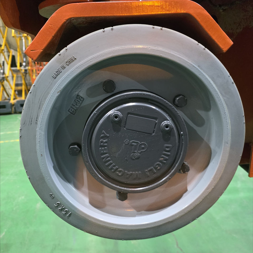 BOOEN Factory New 15x5 Solid Rubber Tyre Scissor Lift Wheel 1000kg Load ...
