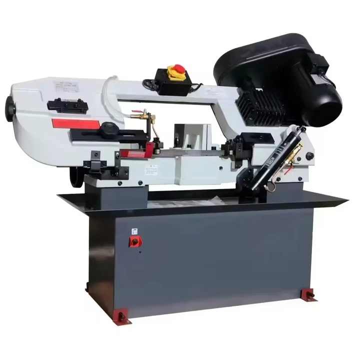 Mini Band Saw Machine 712N Horizontal Solid Metal Cutting Saw Machines ...