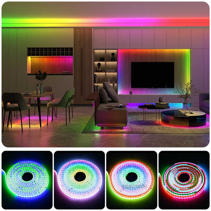 COXO Digital COB Dream Color Ws2811 Led Strip - 50000hrs