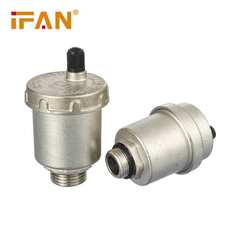 IFAN Customization Brass Valve Gas Exit Air Vent Valve High Pressure 3/ ...