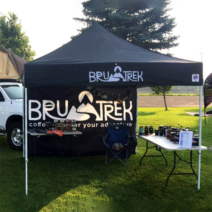 10x10ft Aluminium Frame Food Canopy - Custom Logo & Durable