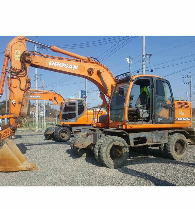 Used Original Doosan DX140W Excavator Doosan DH60 80 150 220 225 300 ...