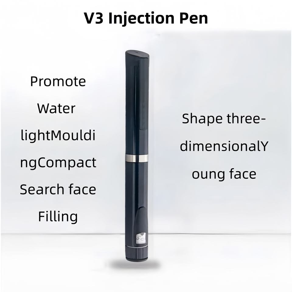 Spot Goods V3 Metal Reusable Injection Pen for 3 ml Ink Cartridges Self ...
