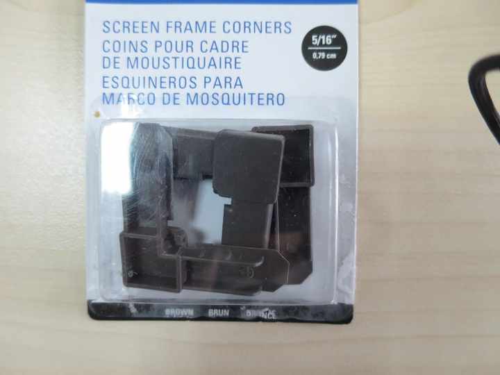 Aluminum Corner Joint Screen Window Accessories Plastic Corner Joint 5/ ...