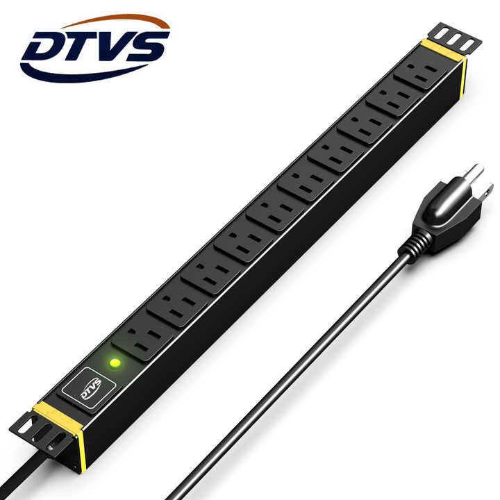 Advanced Monitoring PDU Fault Alert System | 10-Outlet US Standard ...