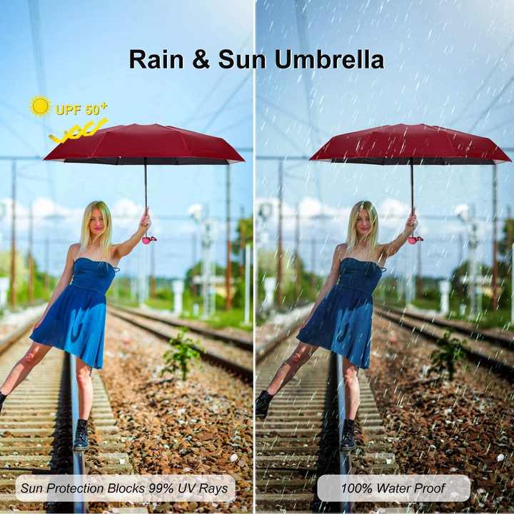 Portable Mini Folding Umbrella - Perfect Gift & Protection