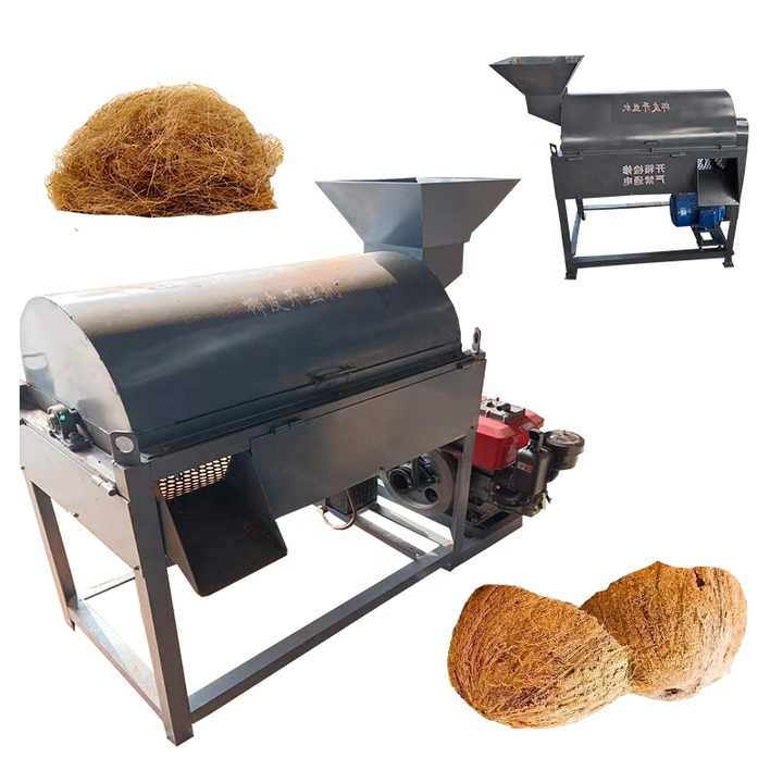 Coconut Fiber Recycling Machine Coconut Coir Fiber Carding Machine ...