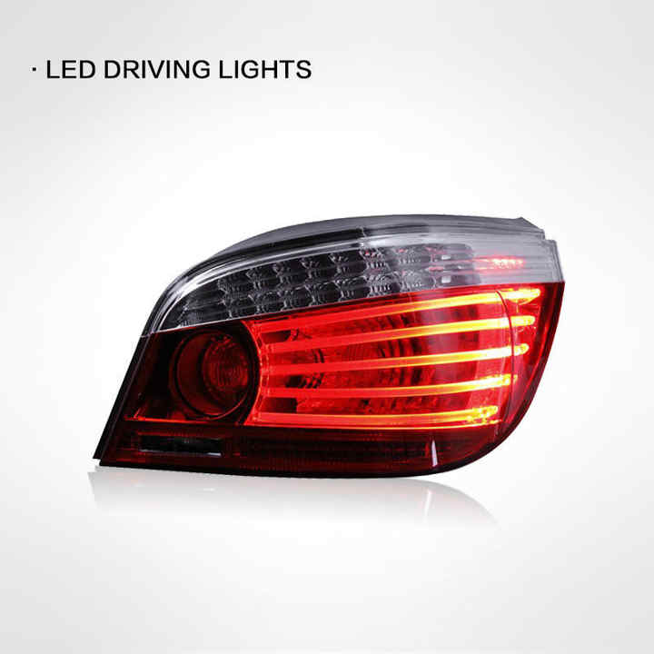 5 Series LED Tail Light Assembly Modified Driving Turn Signal Rear ...