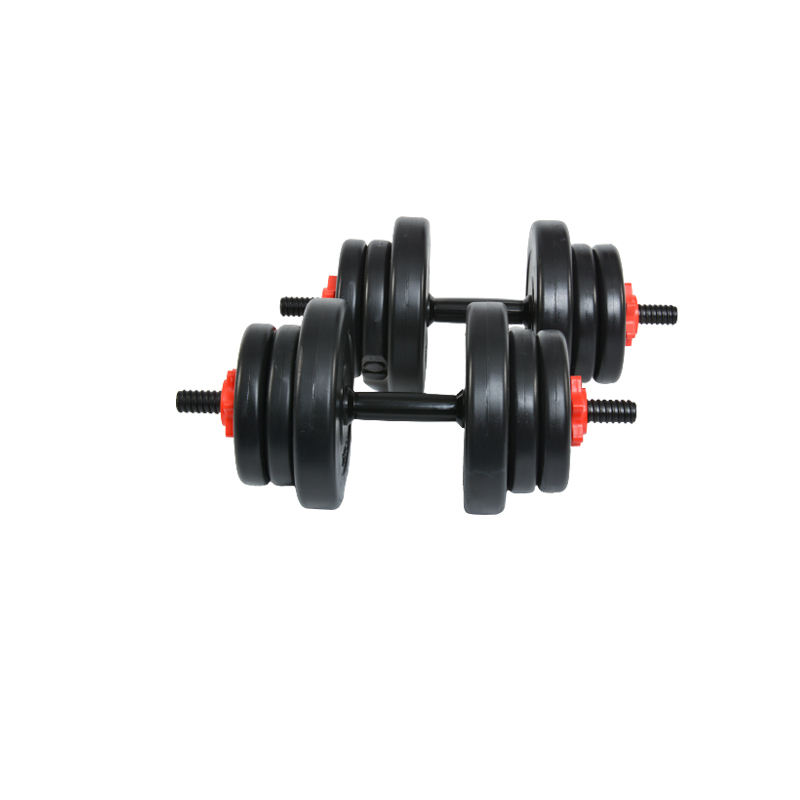 Wholesale Adjustable Concrete Cement Dumbbell Sets 10kg 20kg for ...