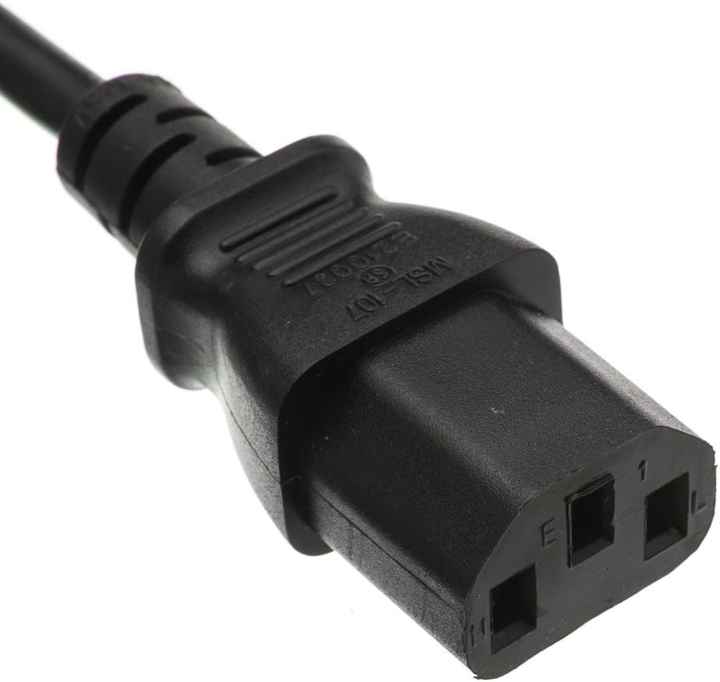 18awg C14 to C13 Power Cord Male to Female Power Extension Cable Power ...