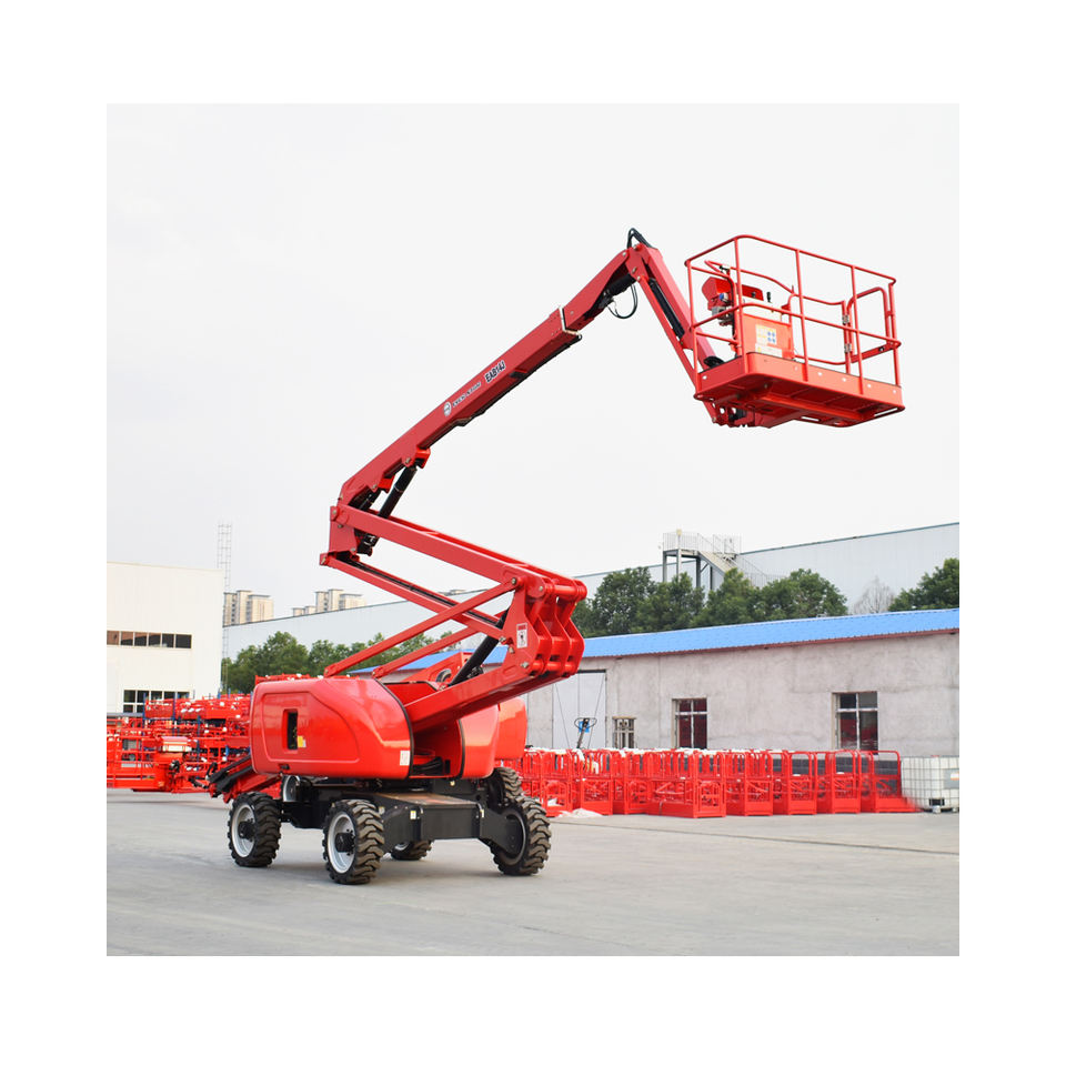 16m Diesel Articulated Self Propelled Boom Lift One Man Lift| Alibaba.com