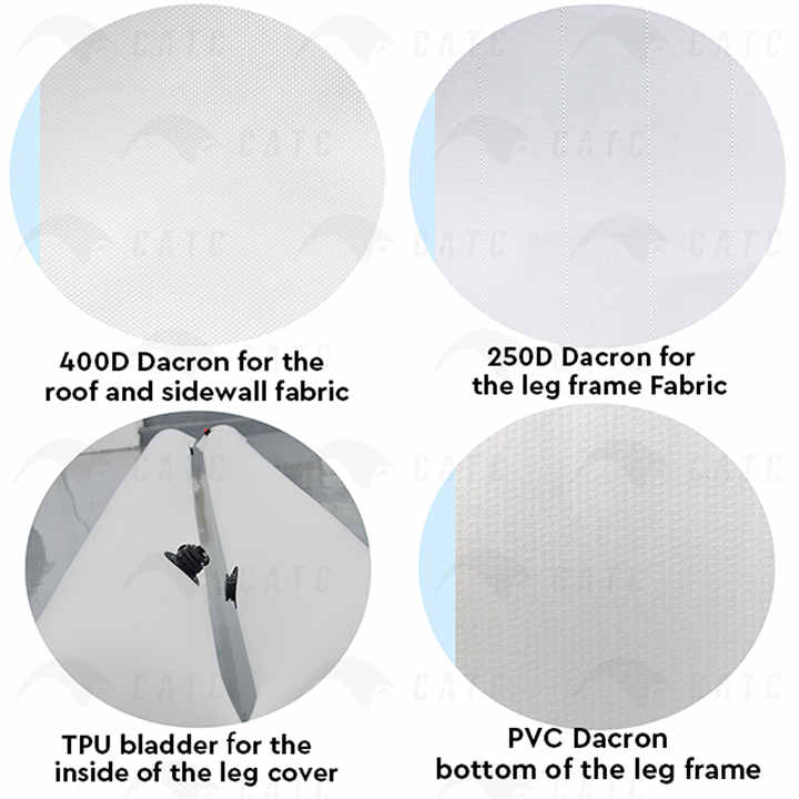 CATC Outdoor Sports Inflatable Events Tent PVC Roof Top Advertising ...