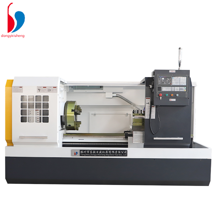 Siemens CK6180 Horizontal Hard Rail CNC Lathe Automatic Feed Flat Bed 220V Voltage Fanuc GSK ...