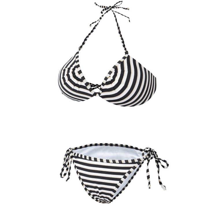 Striped String Bikini Swimsuits Set Women Ladies Swimwear 2024 Hot Sexy