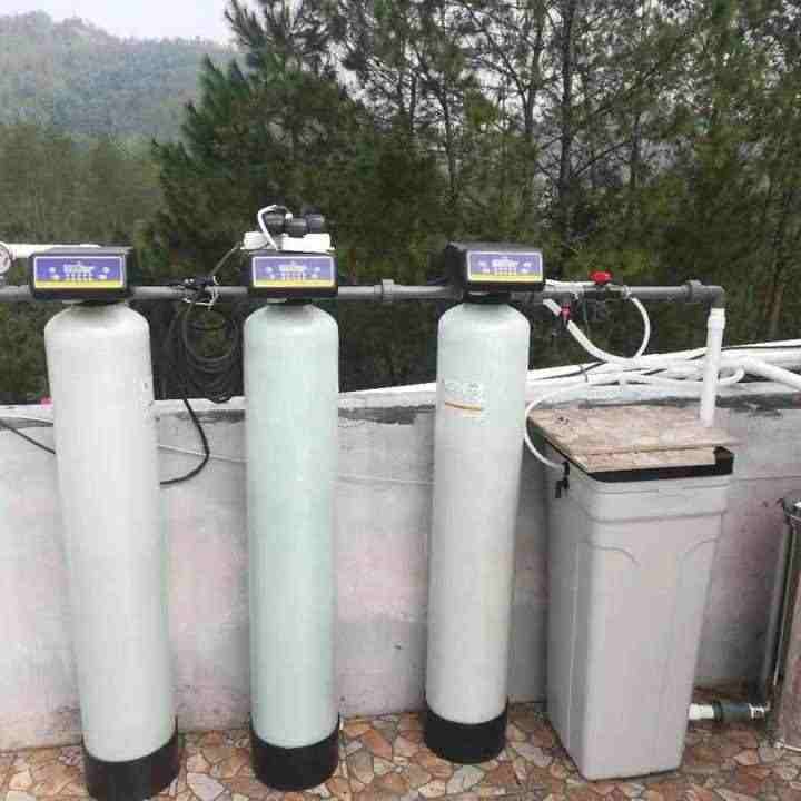 100-liter PE Plastic Square Water Filter System for Home