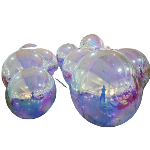 High Quality Double Layer Reflective PVC Inflatable Mirror Ball Balloon ...