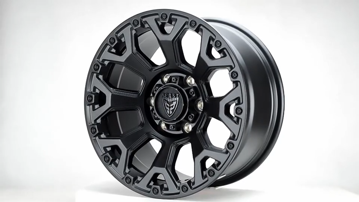 Multi Spoke design BEAST 4x4 off road wheels for Pickup & SUV passenger ...